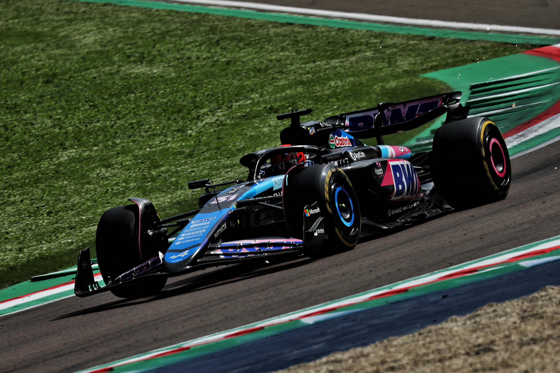 Esteban Ocon. Credit: Alpine